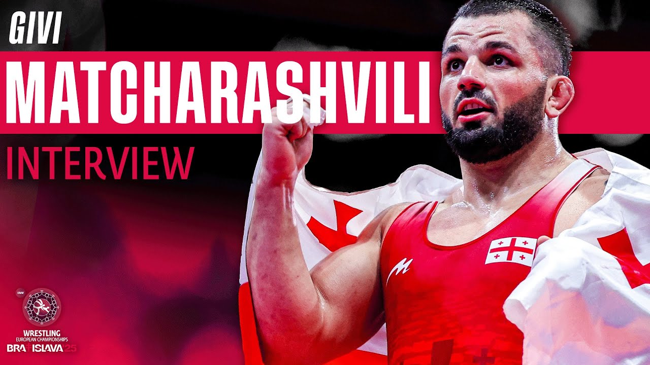 Givi MATCHARASHVILI (GEO) talks about winning his third career European ...