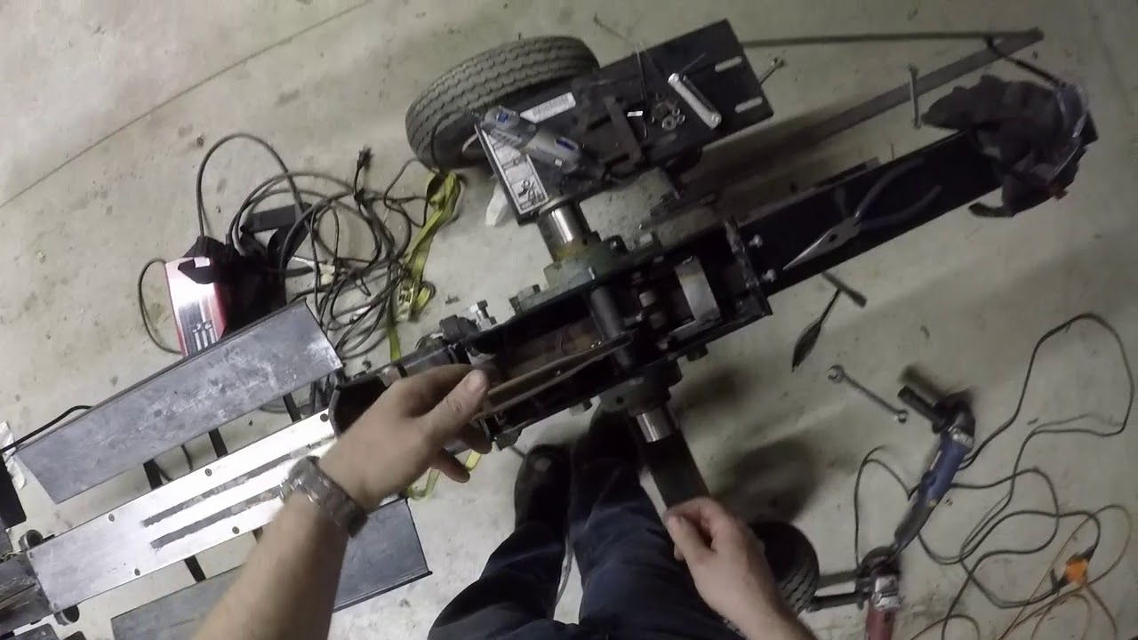 SpeedPro Wood Splitter Yoke Locker - YouTube