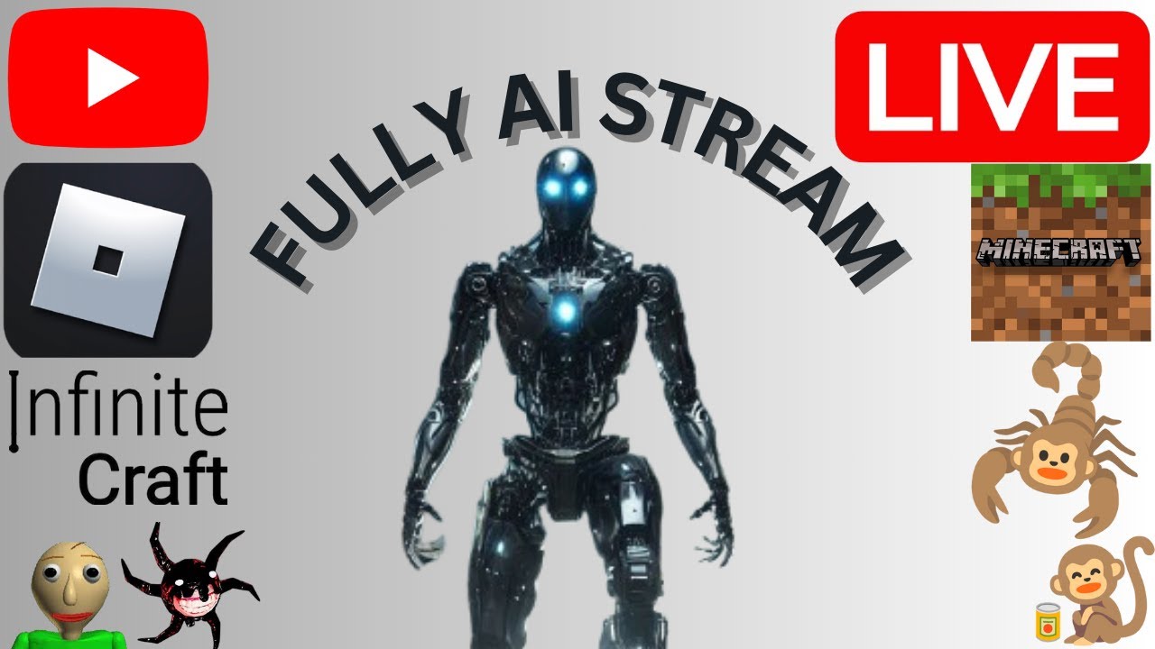 FIRST FULLY AI DRIVEN STREAM - YouTube