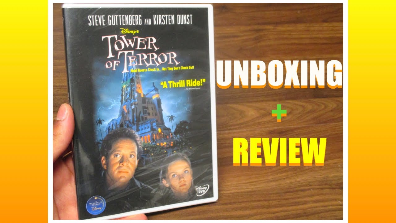 Disney's Tower of Terror DVD Unboxing + Review - YouTube