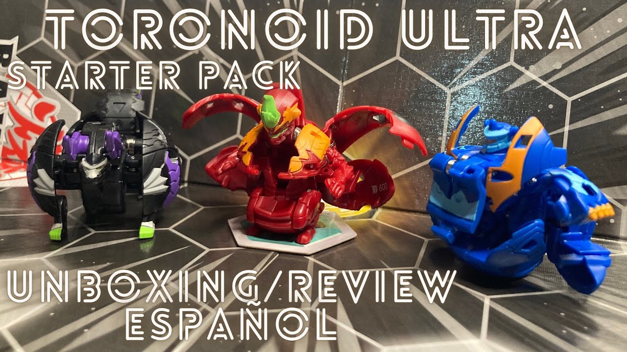 Bakugan Geogan Rising| Toronoid Ultra Starter pack Unboxing| Español ...