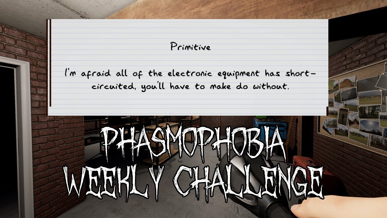 Primitive | Phasmophobia Weekly Challenge - YouTube