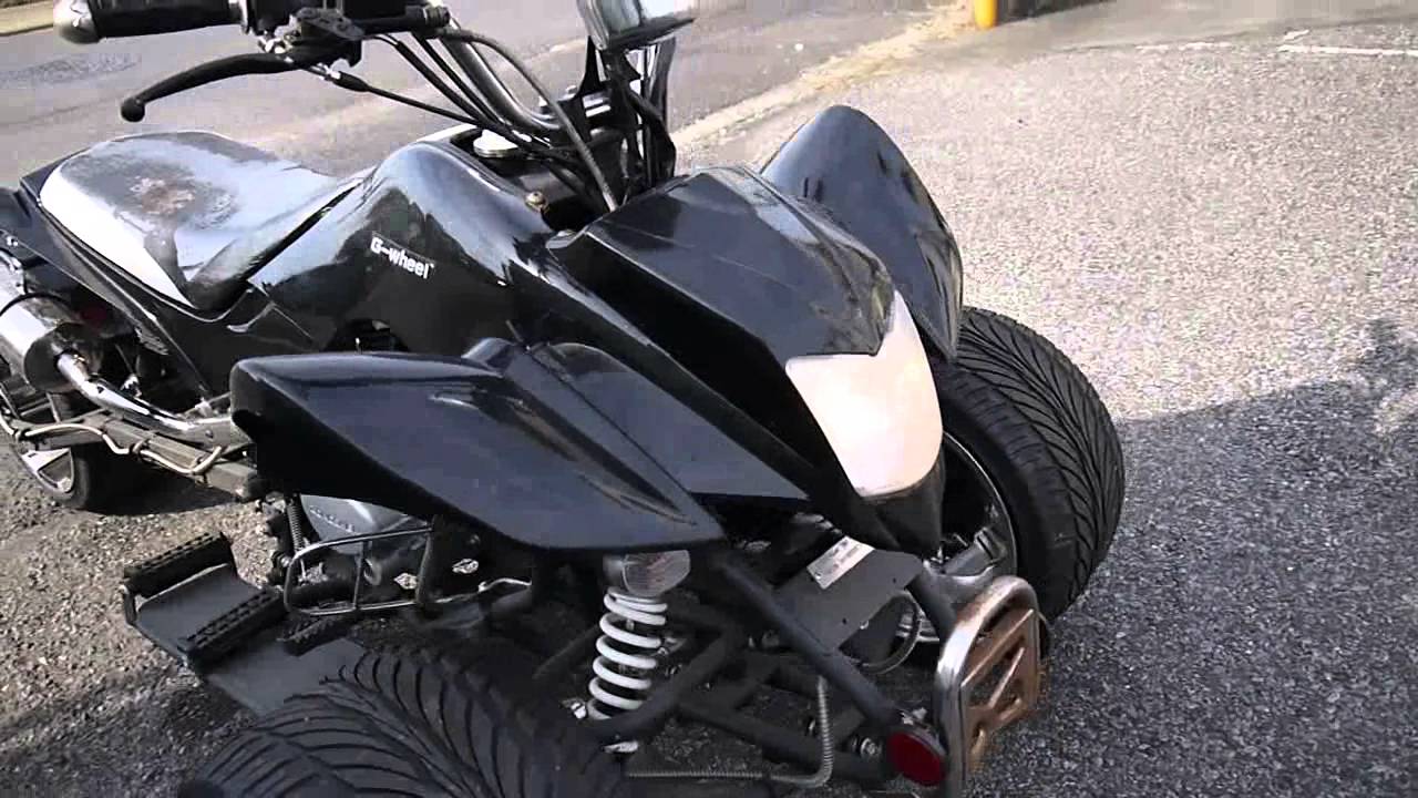 G-Wheel 3W ATV ON ROAD アイドリング - YouTube