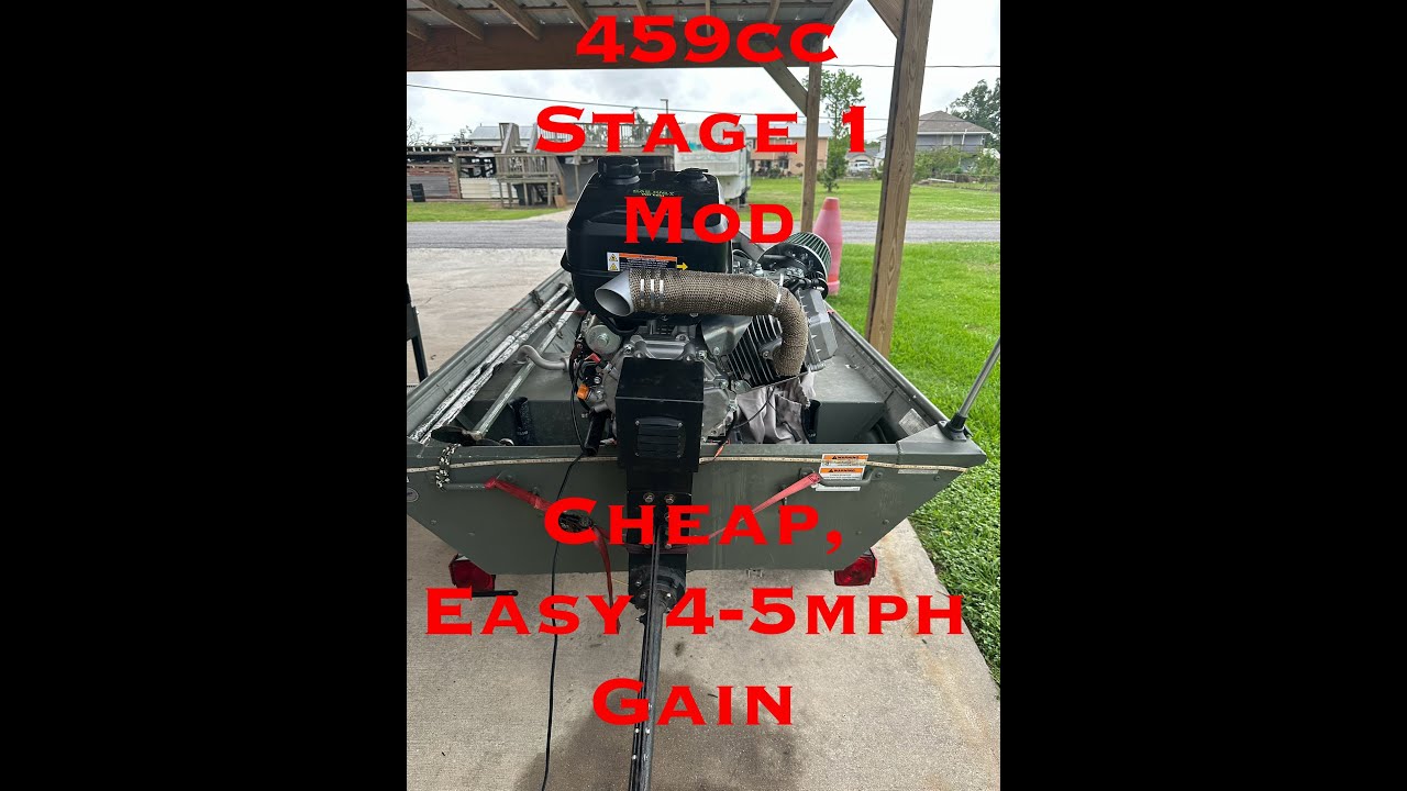 Mudskipper Feather Lite Predator 459cc In Lilly's & Cruising! - YouTube