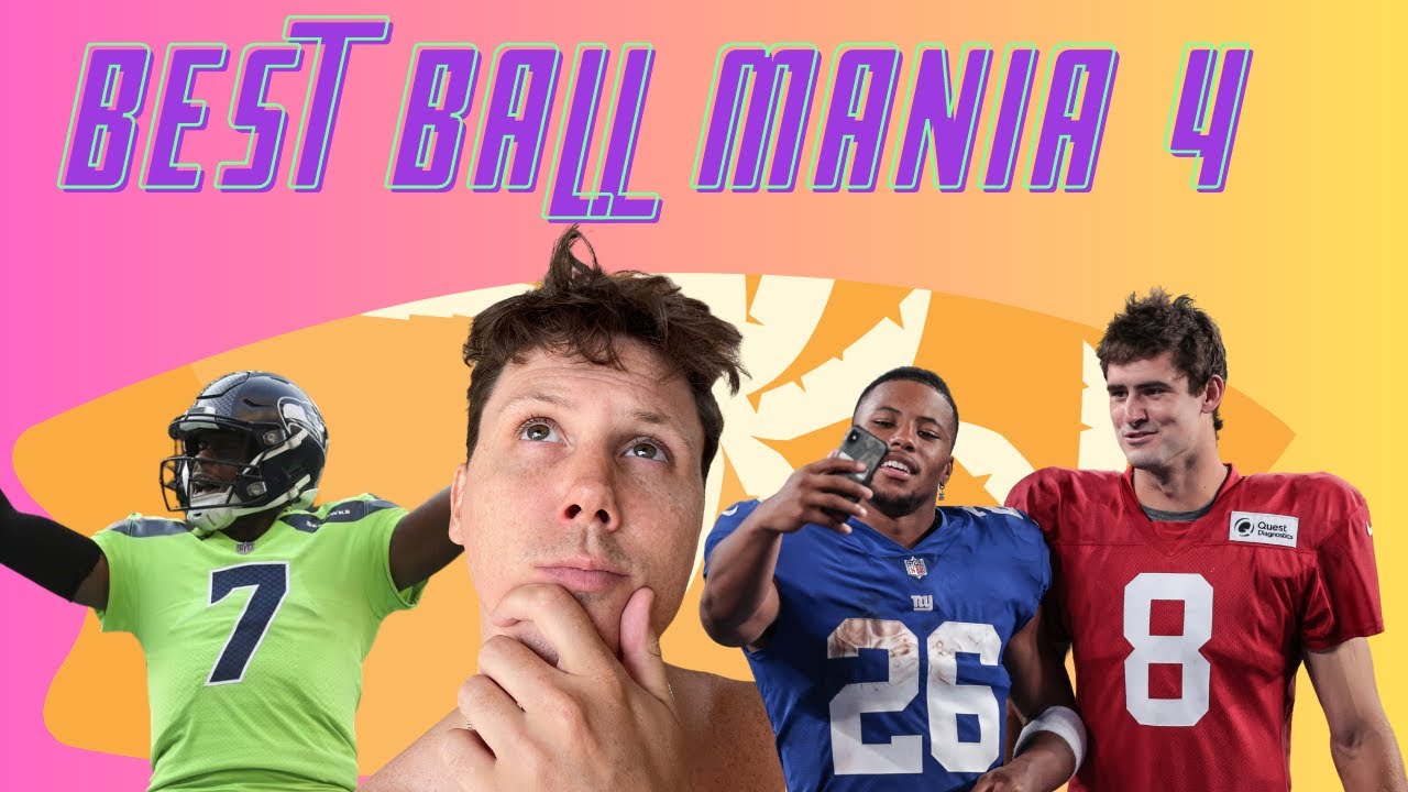 SURFING THE CHAOS OF NFL BEST BALL - YouTube