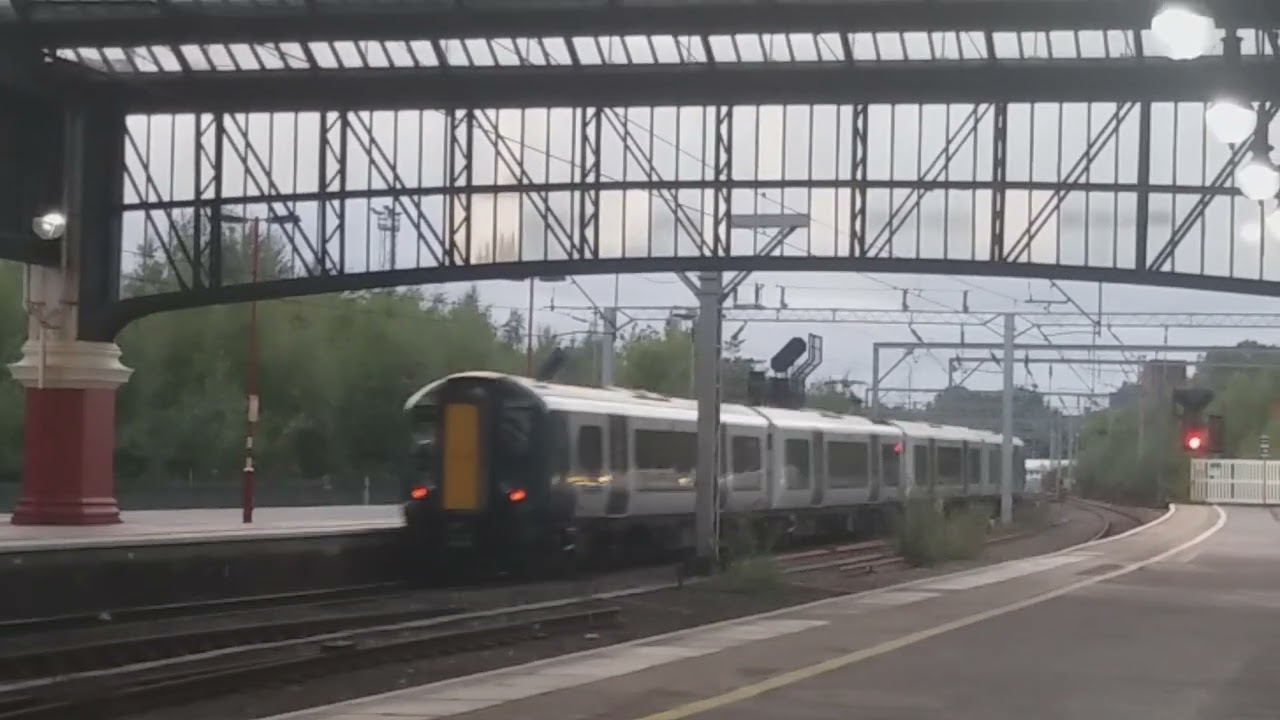 Class 350 LNWR Service Departing Stoke-on-Trent - YouTube