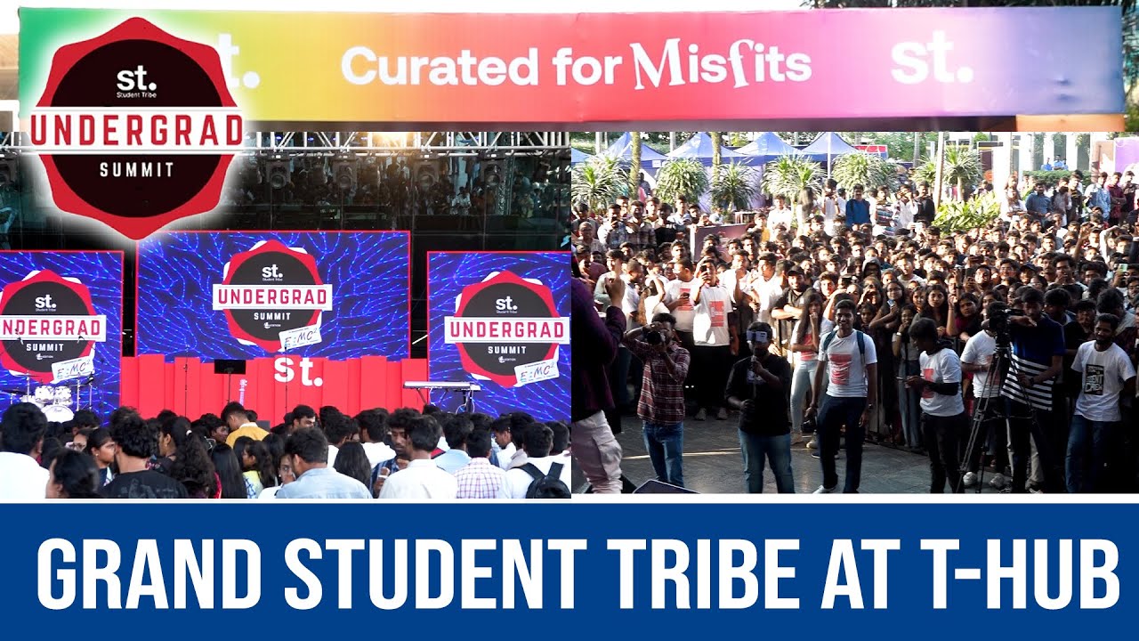 Under Grad Summit 2024 | Grand Student Tribe At T- Hub Gachibowli ...