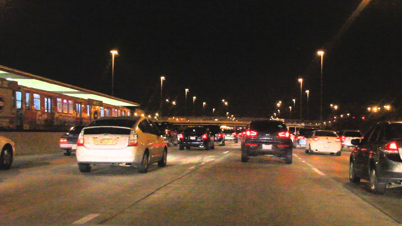 Driving on Chicago's Dan Ryan Expressway - YouTube
