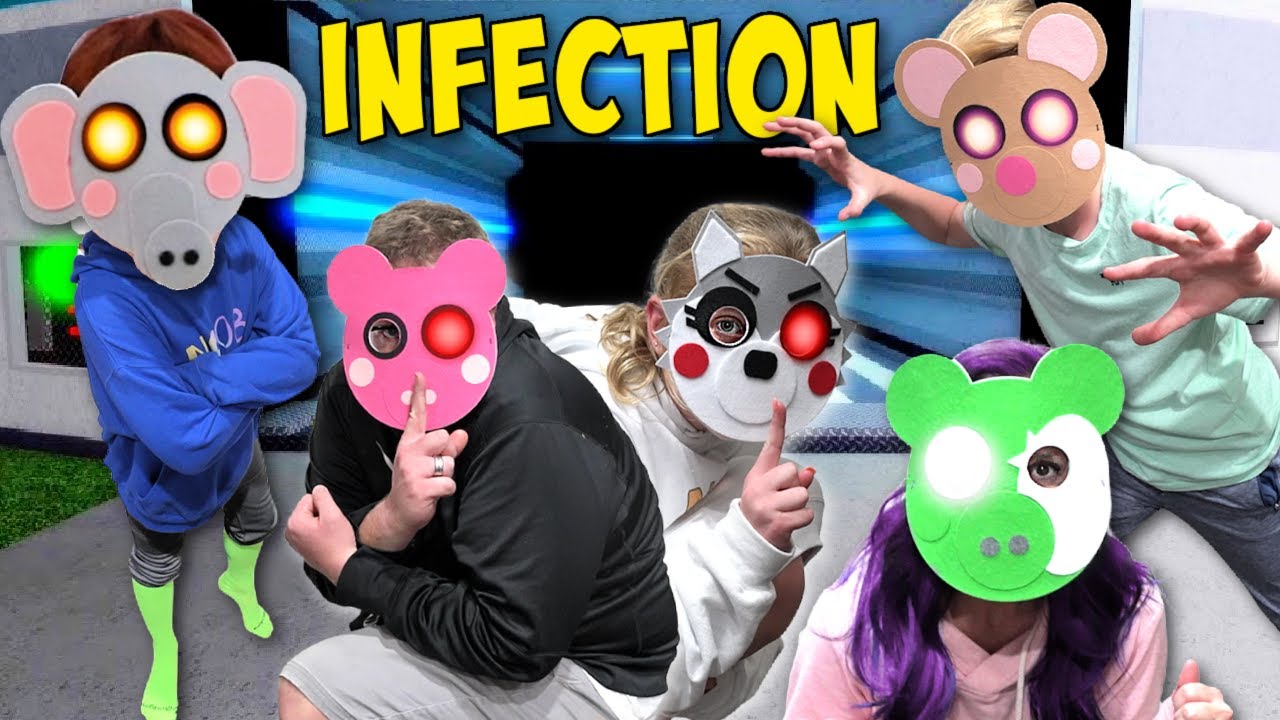 Roblox PIGGY INFECTION Mode In Real Life Hide & Seek - YouTube
