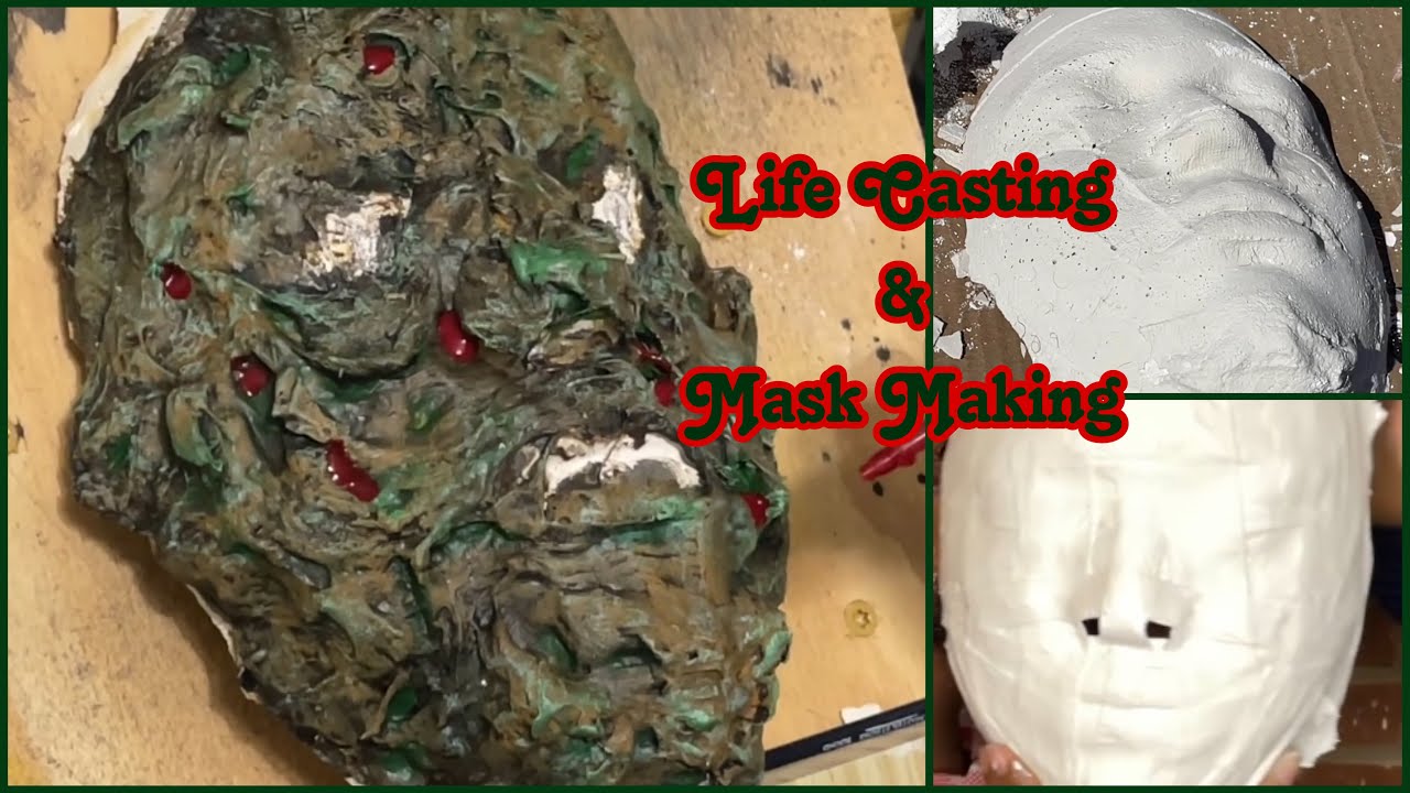 Life Casting And Making A Latex Swamp Monster Zombie Mask The Cheap And ...