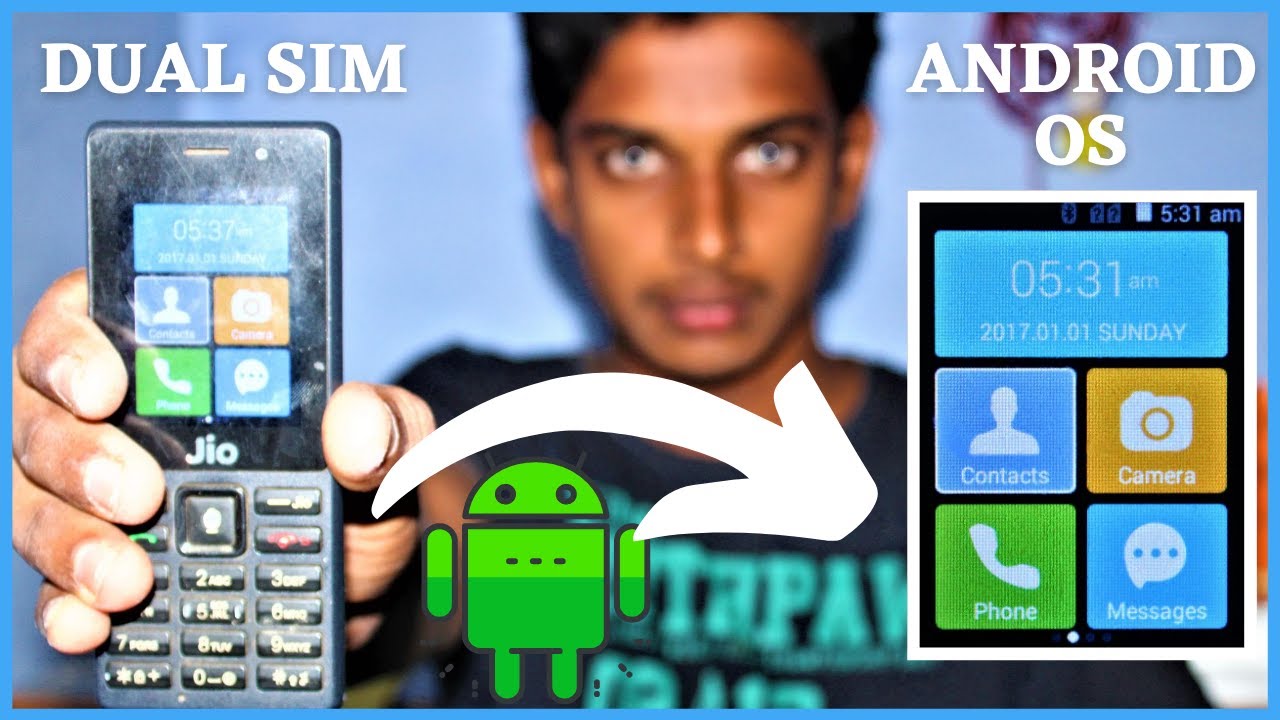 Install Android OS for Jio Phone in Tamil | Jio Phone | operating ...