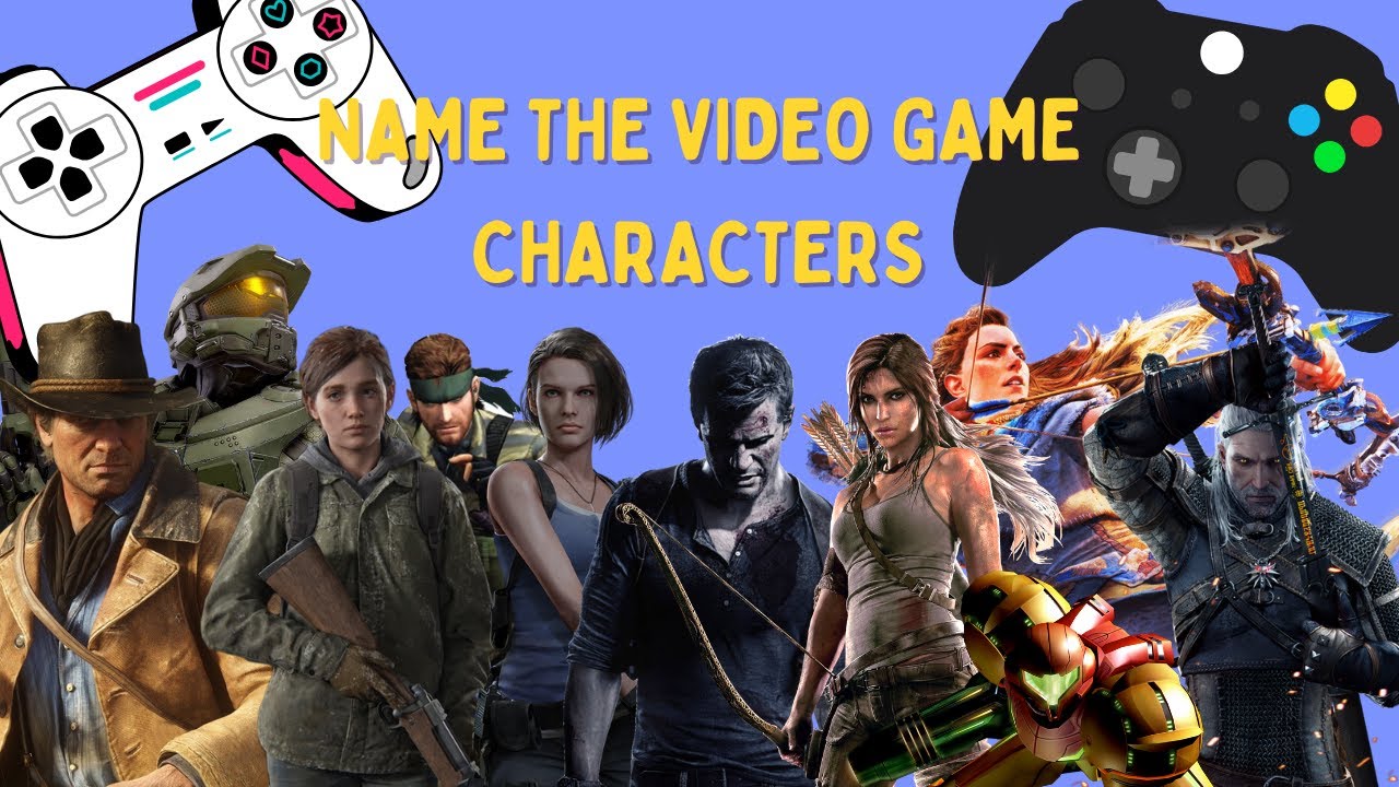 Name the Video Game Characters Challenge | Guess the Video Game ...