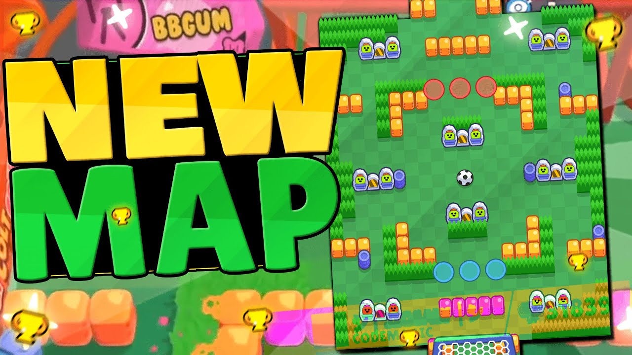 HOW TO WIN ON BRAWL BALL'S NEWEST MAP - YouTube