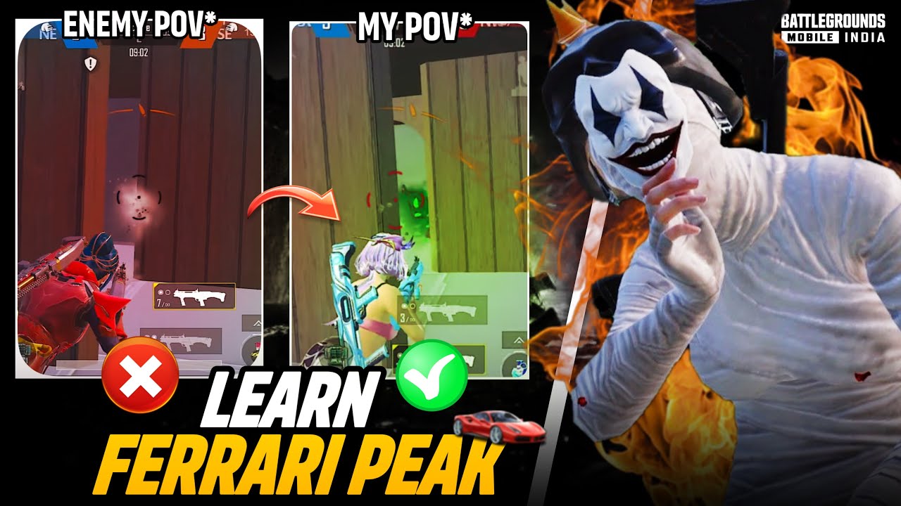 Learn Ferrari Peak using *Shotgun*💀🔥 | BGMI - YouTube