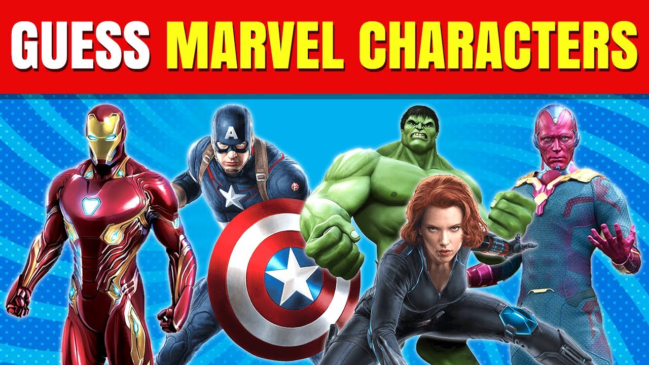 Guess the Marvel Characters Quiz - YouTube