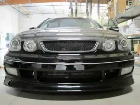 Lexus GS300 : Angel Eyes Retrofit by JLC - YouTube