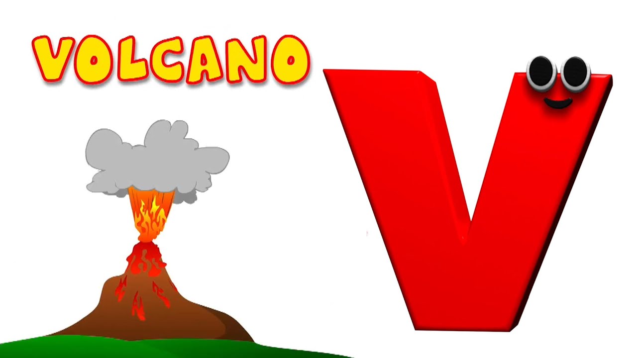 Phonics Letter V, V for Vegetables and Kindergarten Rhyme for Children ...