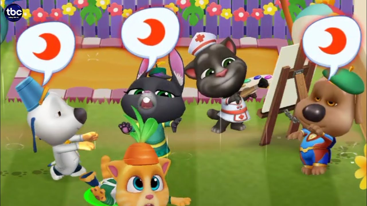 My Talking Tom Friends🐱And All Funny Talking Tom Family🐱 Walkthrough ...