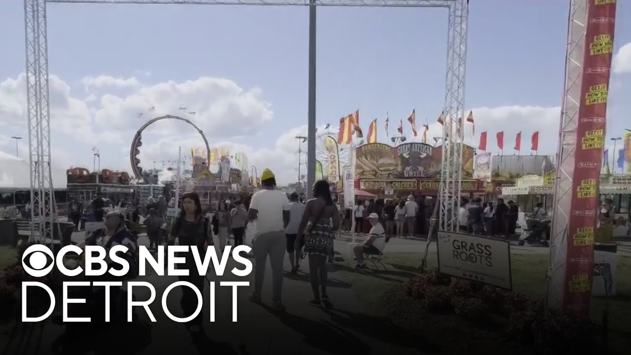Calm Sunday at the Michigan State Fair following fatal shooting - YouTube