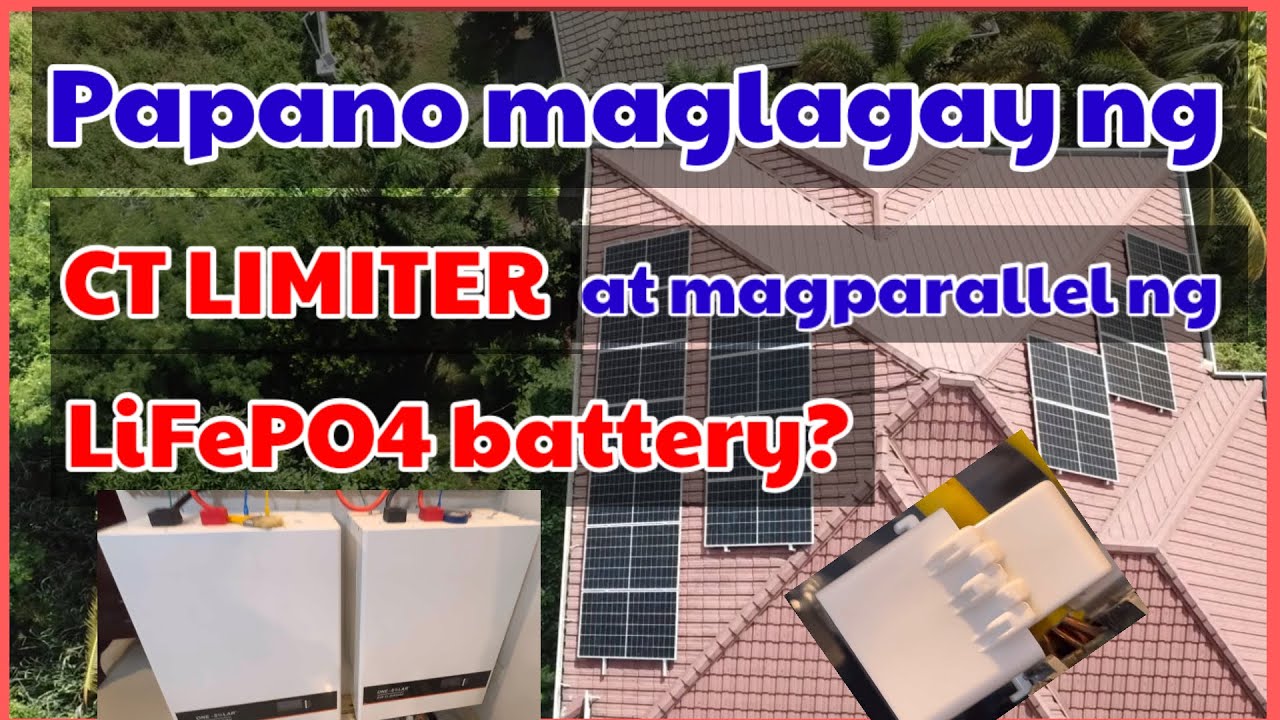 Solar project in GAPAN CITY, Nueva Ecija | Pano maglagay ng CT limiter ...