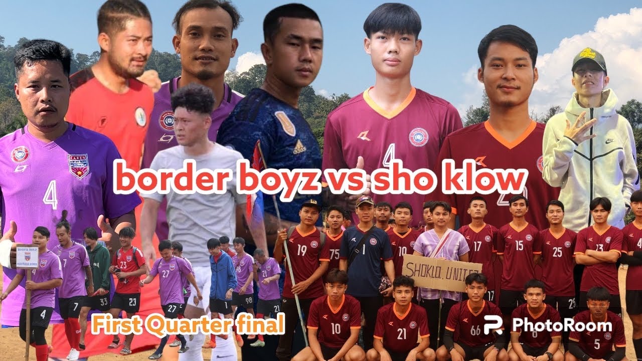 Mae la camp New Year Tournament First Quarter Border Boyz Vs Sho klow ! Full game 🥶😱⚽️🔥 - YouTube