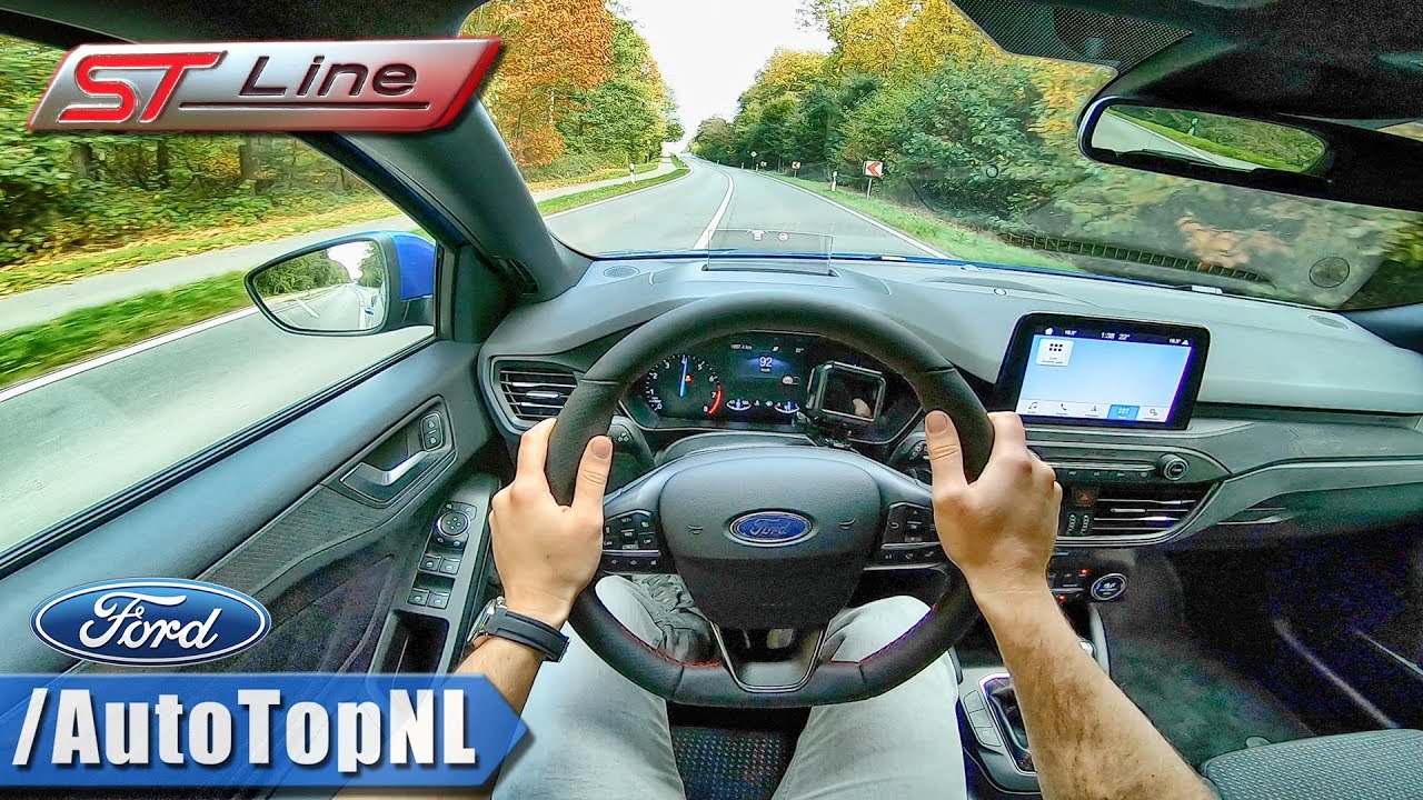2019 Ford Focus ST Line 184HP POV Test Drive by AutoTopNL - YouTube