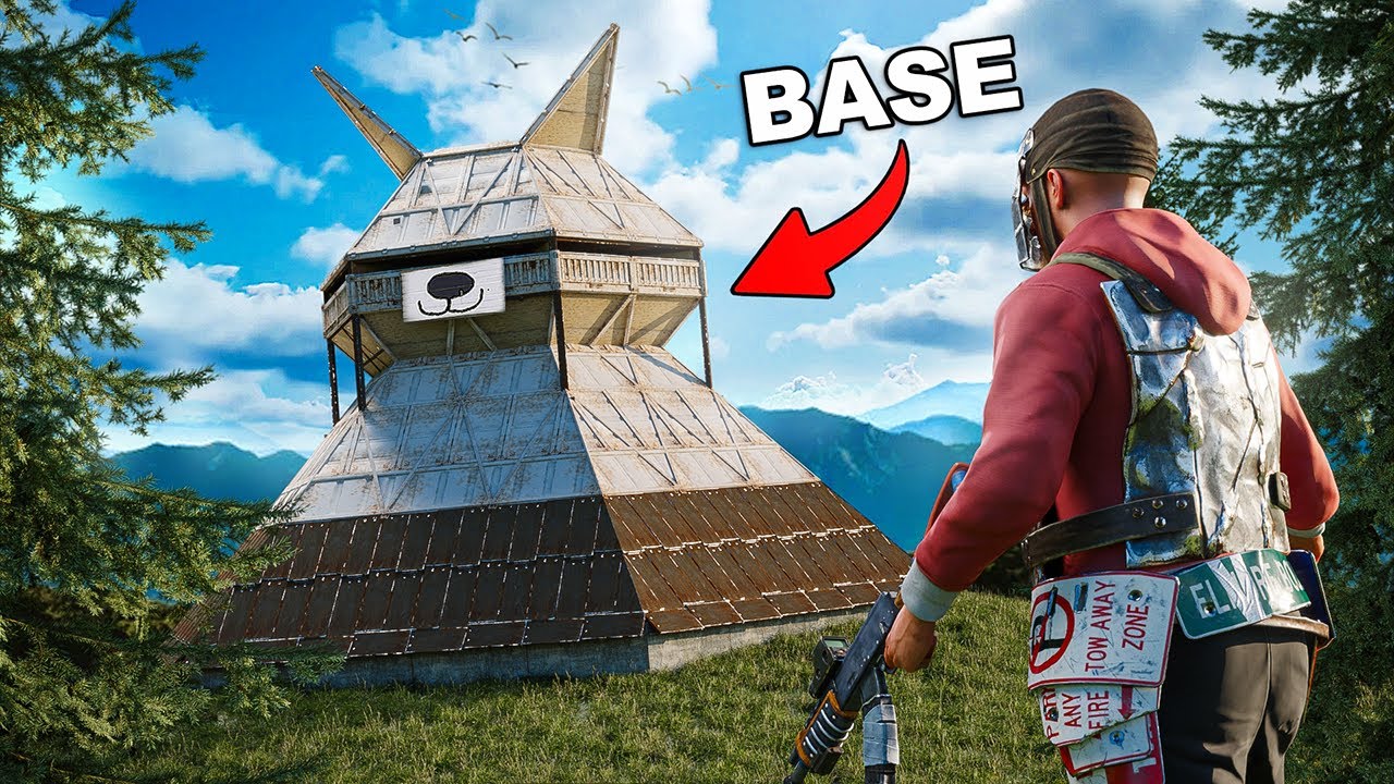 Rust - I Lived in an INSANE High-Tech Bunny Base - YouTube
