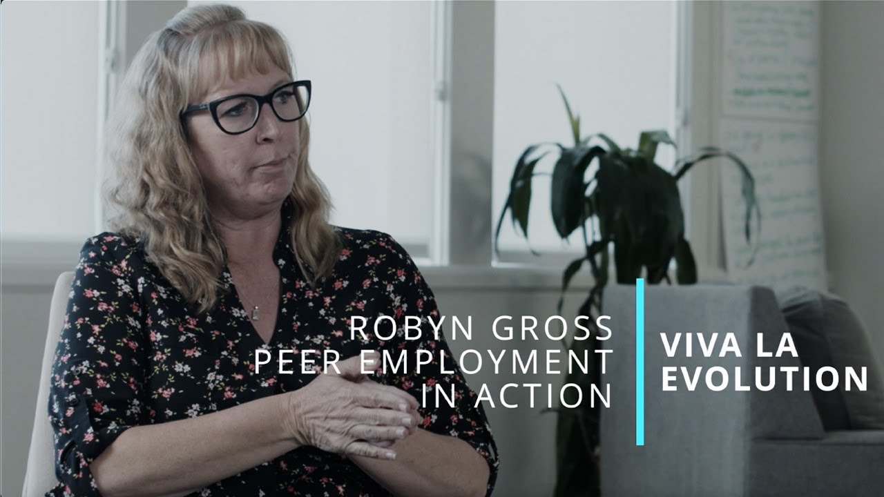 Robyn Gross: A Story of Peer Employment in Action - YouTube