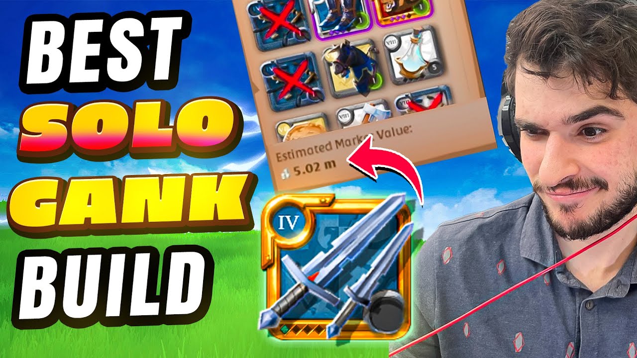 The Best Solo Ganking Build For Beginners | Albion Online Solo PvP ...
