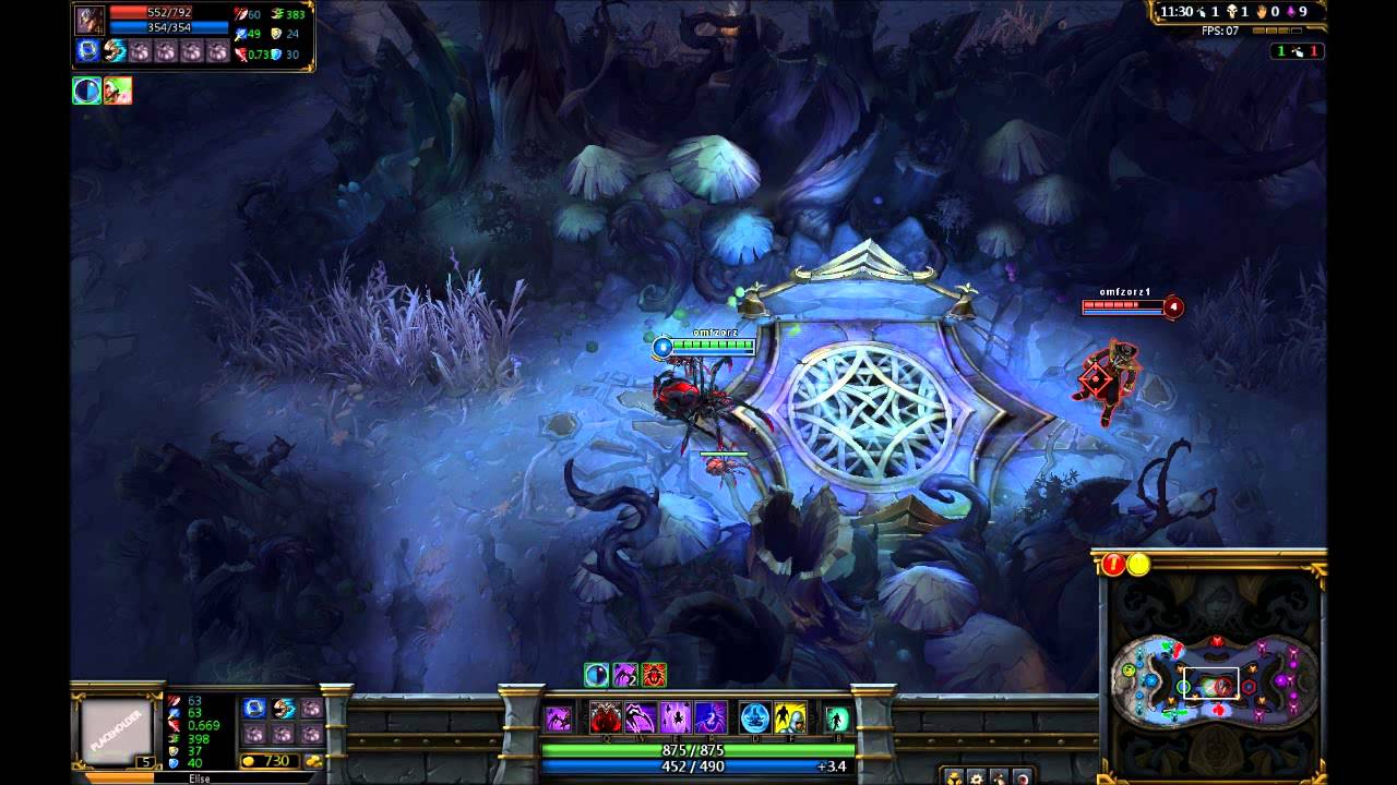 Elise Champion spotlight league of legends [new twisted treeline rework ...