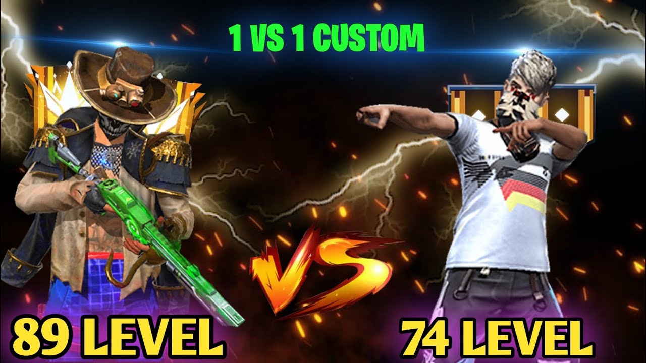 89 LEVEL VS 74 LEVEL FULL COSTUM VIDEO || GARENA FREE FIRE 🔥 - YouTube