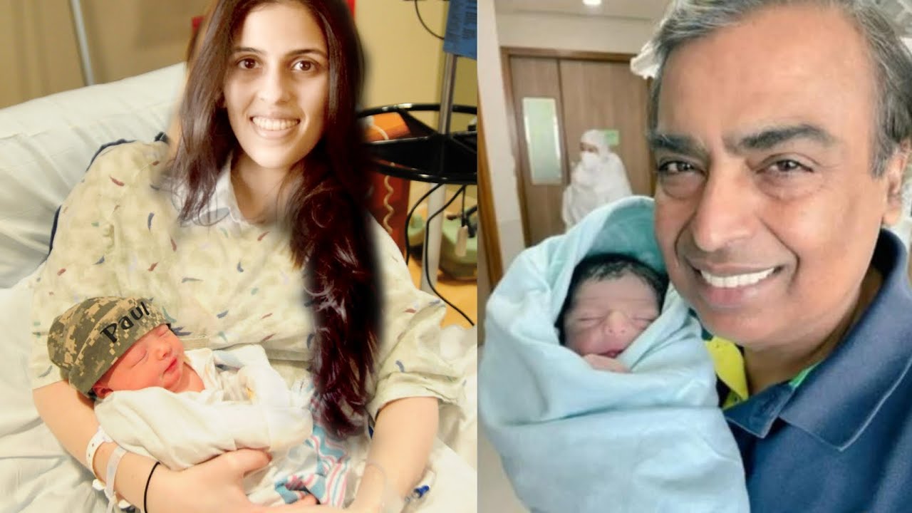Luckiest😳 Mukesh Ambani became father again with Nita Ambani Shloka and ...