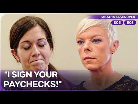 The Most ARROGANT Salon Manager Gets Destroyed! Tabatha Takes Over | Season 5 Episode 3