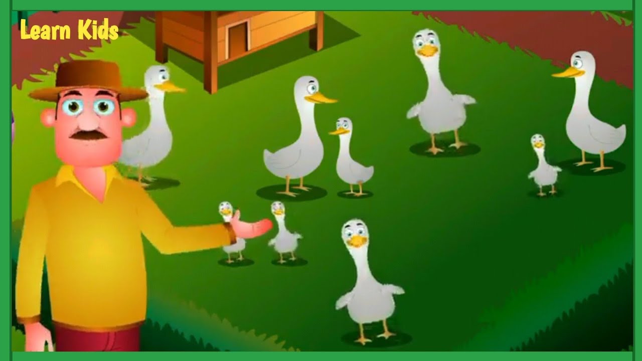 Old MacDonald Duck Nursery Rhymes & kids songs #learnkids #poems - YouTube