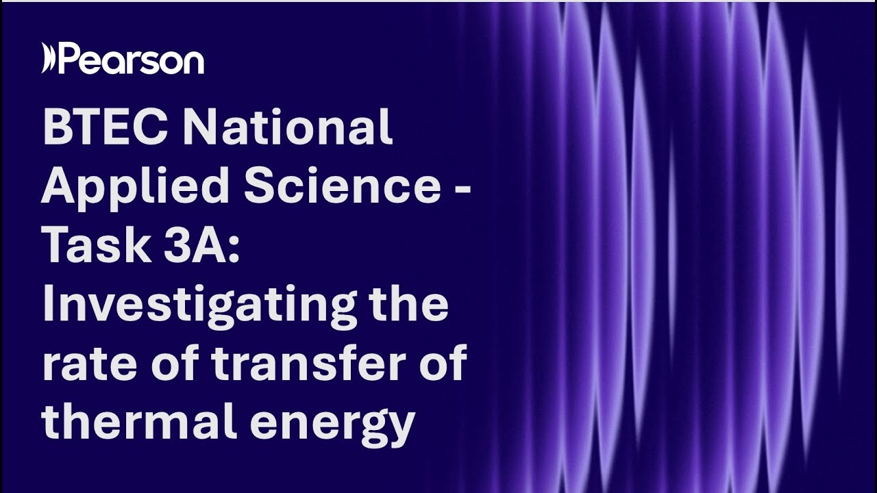 BTEC National Applied Science - Task 3A: Investigating the rate of ...