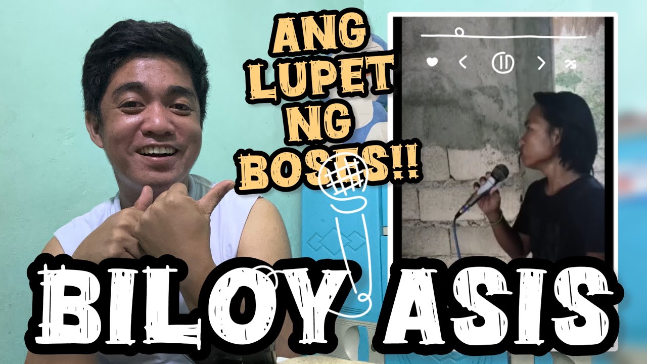 REACTION | PINOY VIRAL SINGER “BILOY ASIS" | RED CUARESMA TV - YouTube