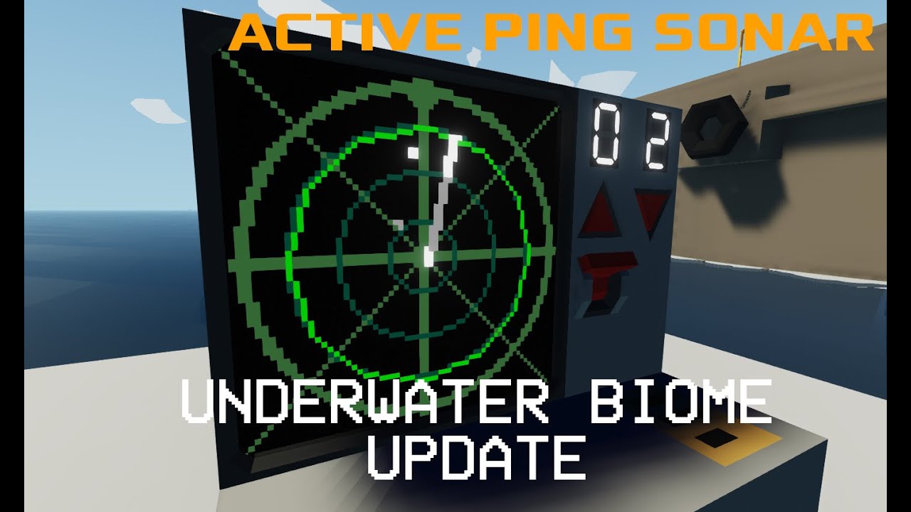 Stormworks ACTIVE PING SONAR in a U-boat ! - YouTube