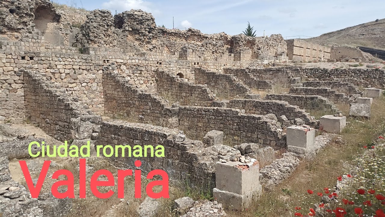 🏺 Valeria (Cuenca) #antiguaroma #arqueología - YouTube
