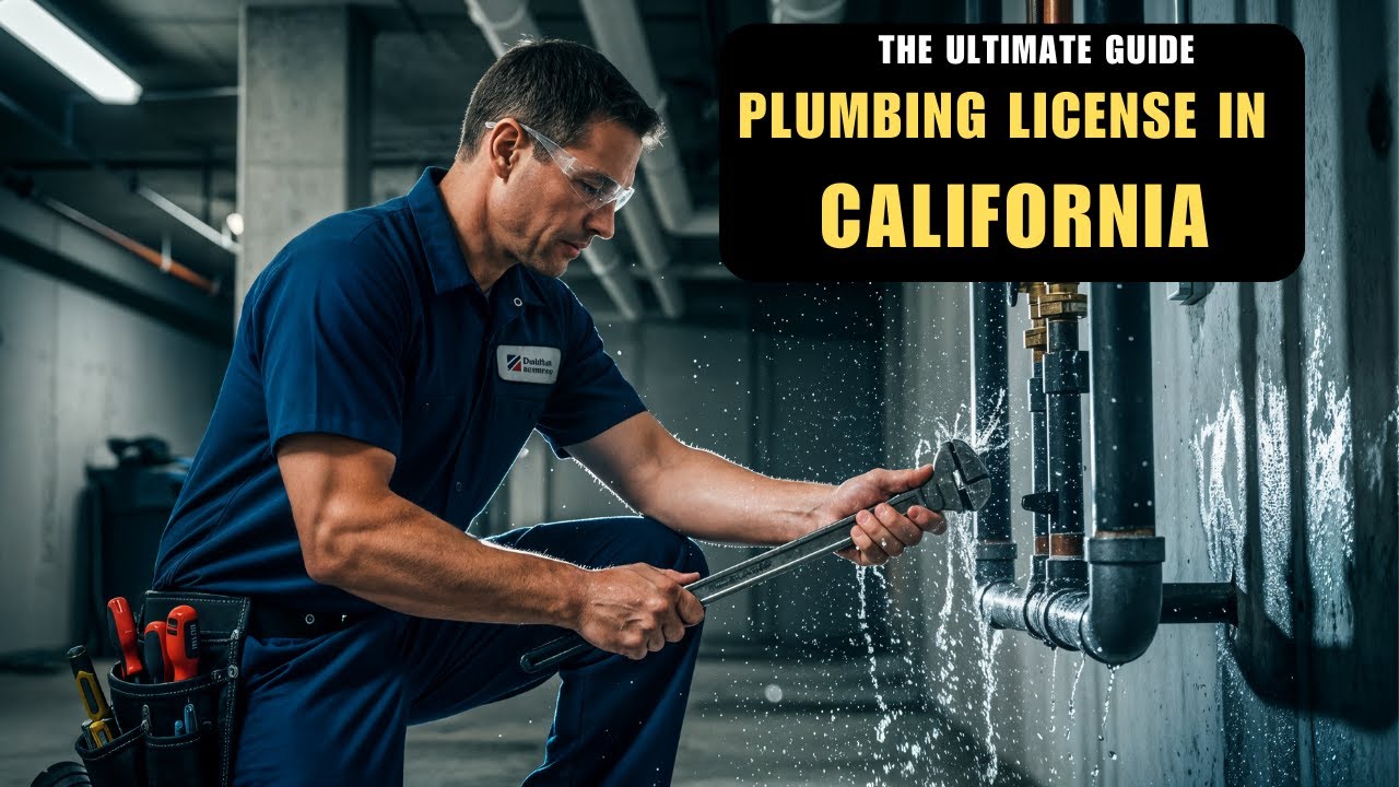 How to Get a Plumbing Contractor License in California - Complete Guide ...