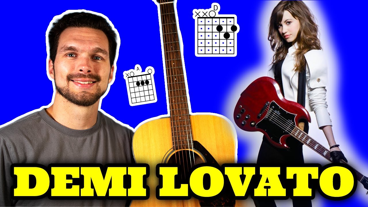 Beginner Guitar Tutorial: Get Back by Demi Lovato - YouTube