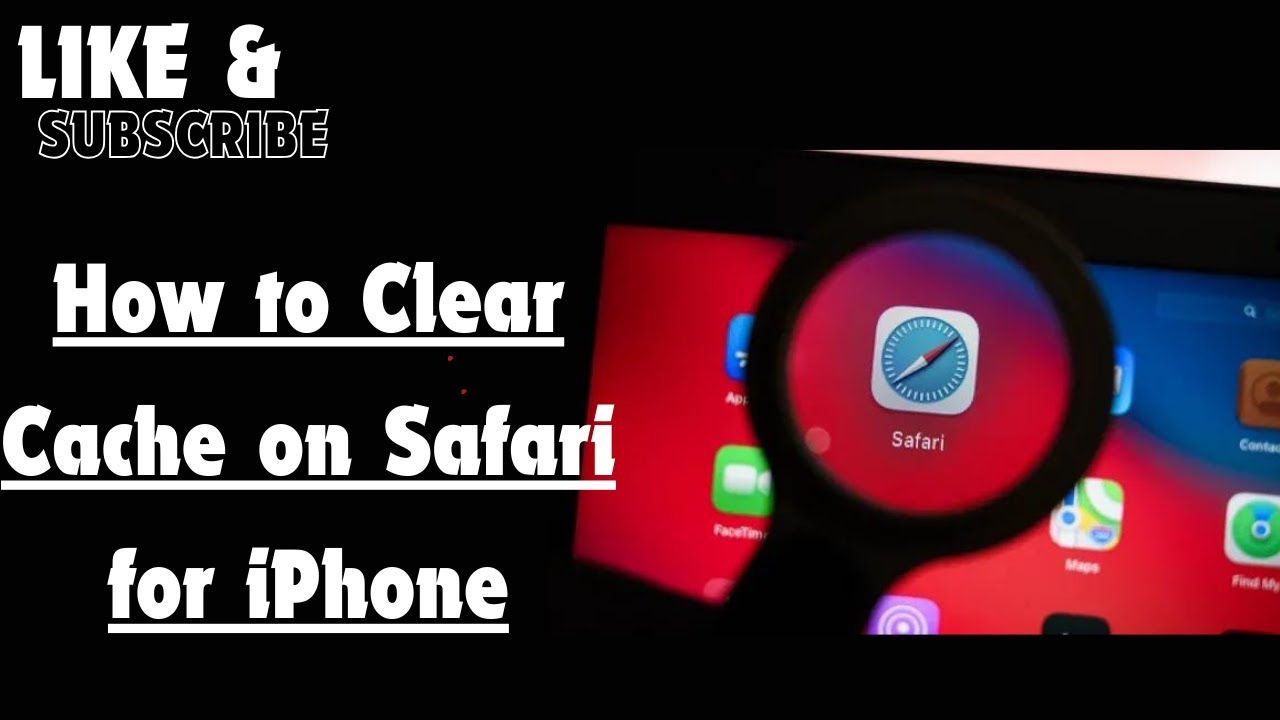 How to Clear Cache on Safari for iPhone - YouTube
