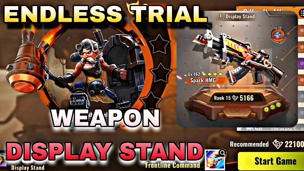 New Game Mode - Endless Trial | Weapon Display Stand - YouTube