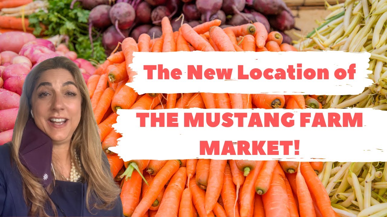 The Mustang Farm Market - the New Permanent Location! - YouTube