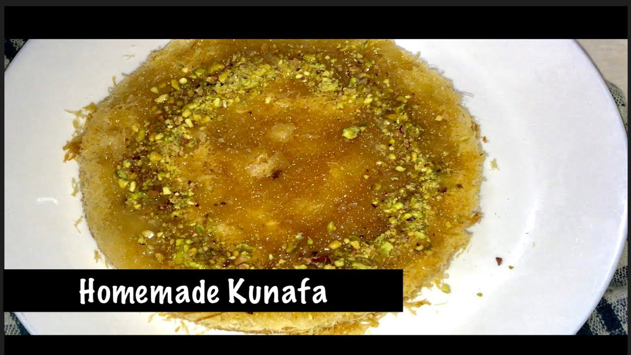 How to make Kunafa at home | #tastyfood #kunafa #turkey #cznburak - YouTube