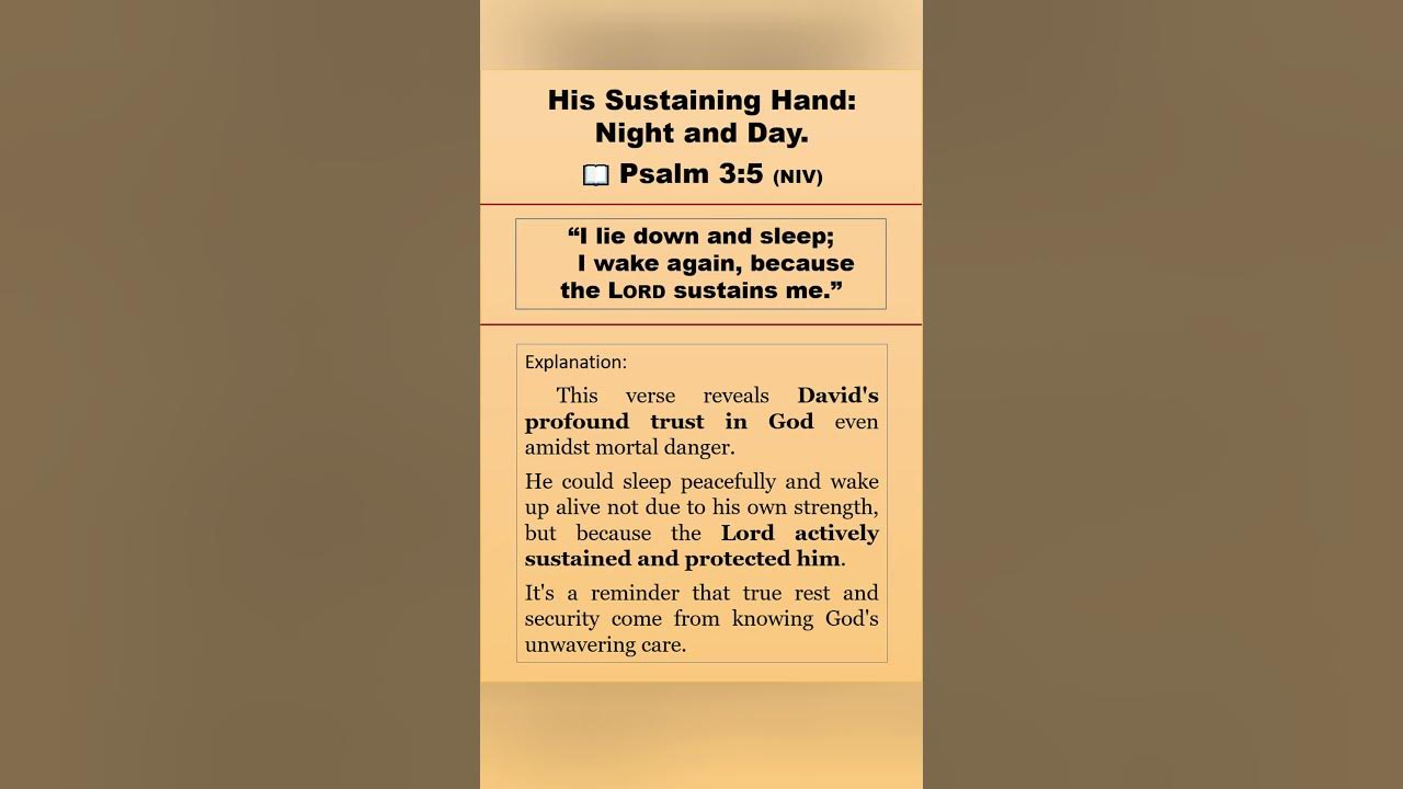Bible Verse With Explanation Psalm 3 5 NIV bibleexplanation bible-verse-with-explanation-psalm-3-5-niv-bibleexplanation