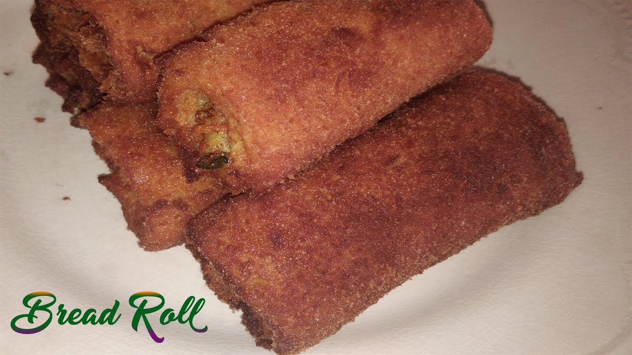 VEGETABLE BREAD ROLL/ ব্রেড রোল / BREAD ROLL RECIPE - YouTube