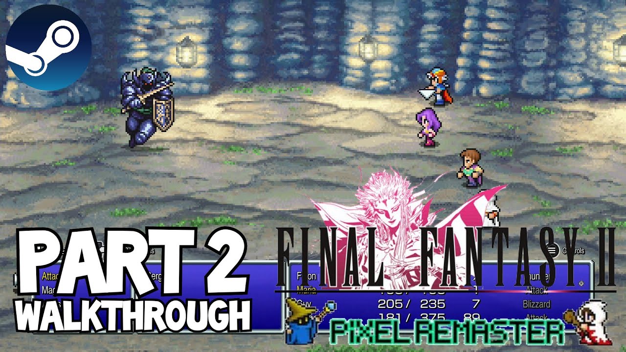 [Walkthrough Part 2] Final Fantasy 2: The Ultimate 2D Pixel Remaster ...
