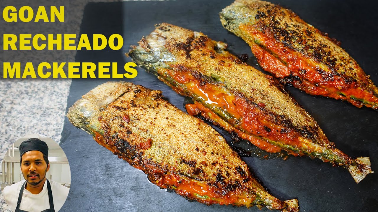Recheado Mackerels | Goan Style Stuffed Mackerels | Fish Recheado ...