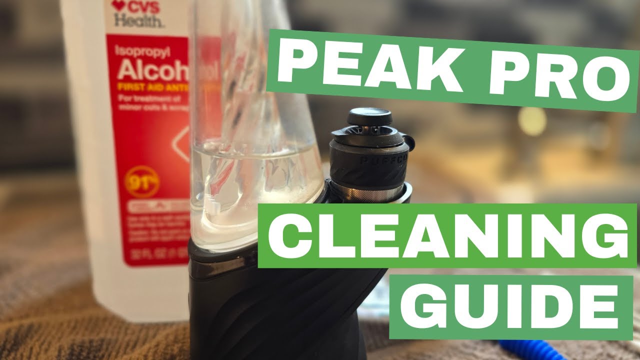 Puffco Peak Pro Cleaning Tips and Tricks - YouTube