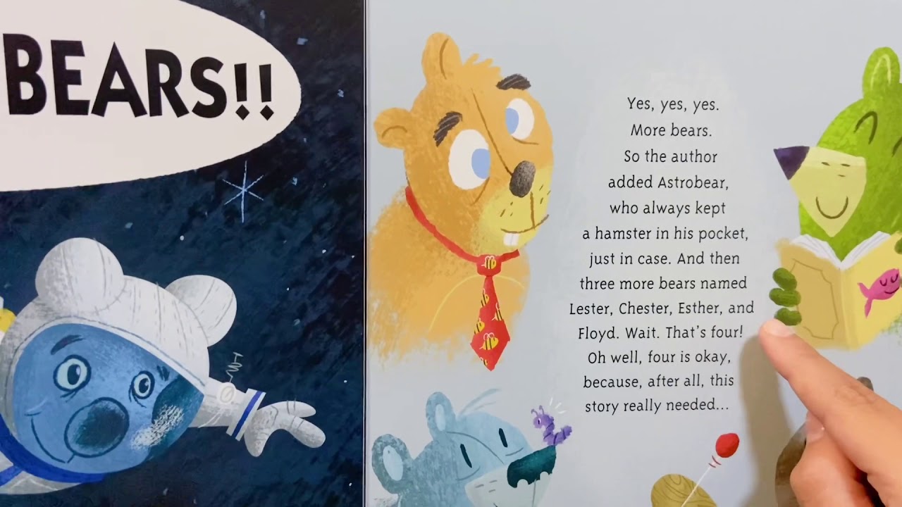 MORE BEARS by Ken Nesbitt Read Aloud - YouTube